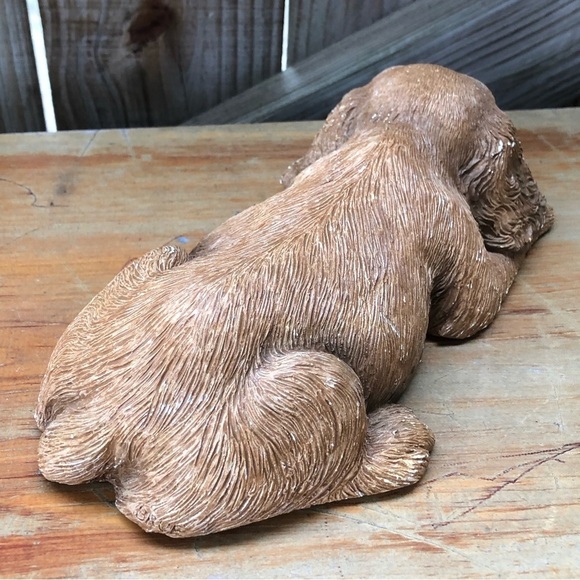 Sandicast | Art | Vintage Sandicast Large Blonde Cocker Spaniel Puppy ...